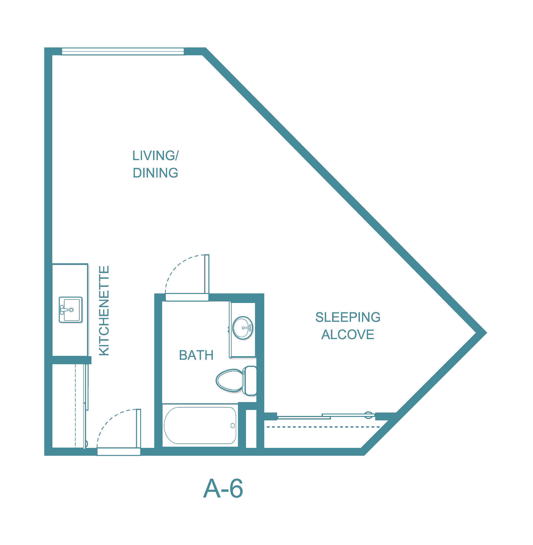 Visalia, CA, Senior Living Floor Plans - Walnut Park